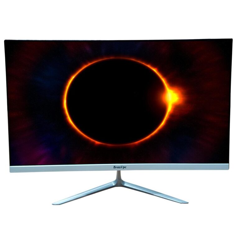 Monitor BrazilPC M24WXN, 23.8 Polegadas, Curvo, Branco - M24WXN - Ipê ...