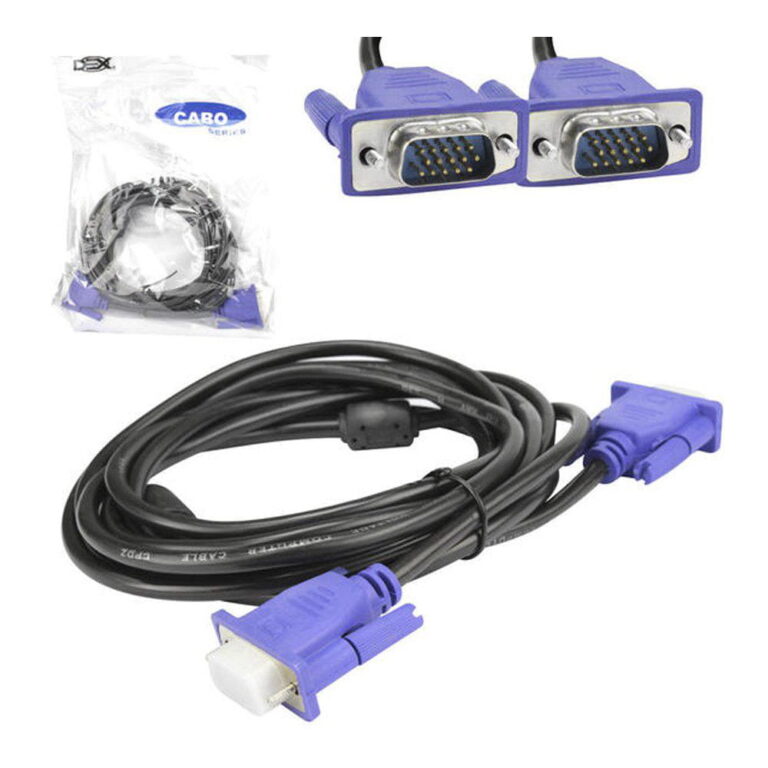 Cabo VGA 1.80 metro Dex, Com Filtro, Macho VG18 - CB0358DEX - Ipê ...